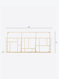 Grid Rack - Gold– N SQUARE STUDIO